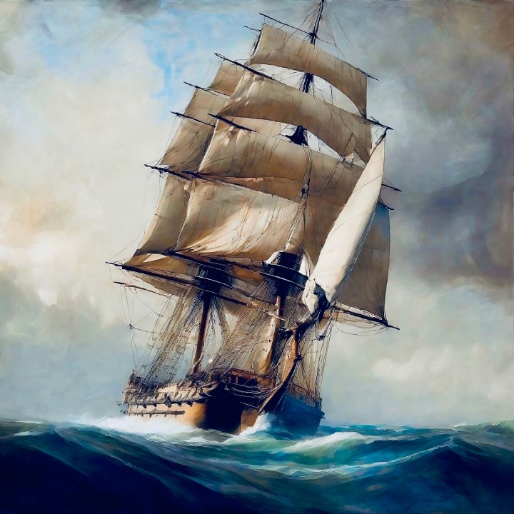 HMS Endeavour - Island Art Studios - Paintings & Prints, Vehicles ...