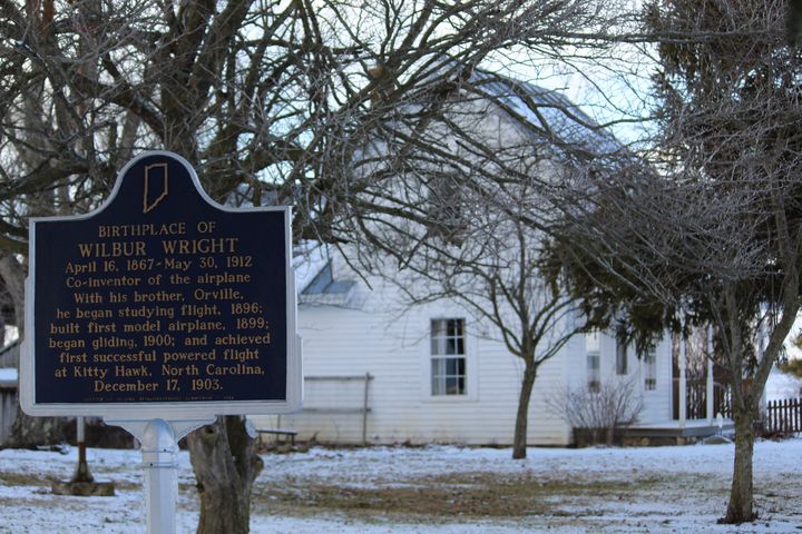 Wilbur Wright's Indiana Boyhood Home - Nina La Marca Artistic ...