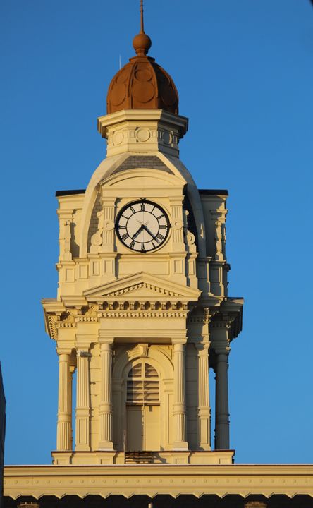 Clock Tower Sunset - Nina La Marca Artistic Photography - Photography ...