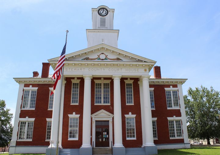 Lumpkin Stewart Cnty Courthouse 1923 - Nina La Marca Artistic ...