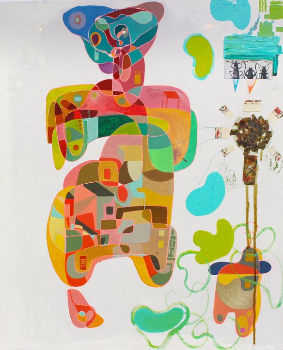 gummo bear - Boylo Art - Paintings & Prints, Abstract, Color - ArtPal