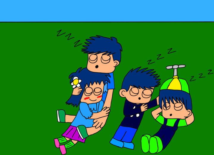 Group nap - Samantha's art designs - Drawings & Illustration, Childrens ...