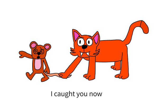 I caught you now - Samantha's art designs - Drawings & Illustration ...