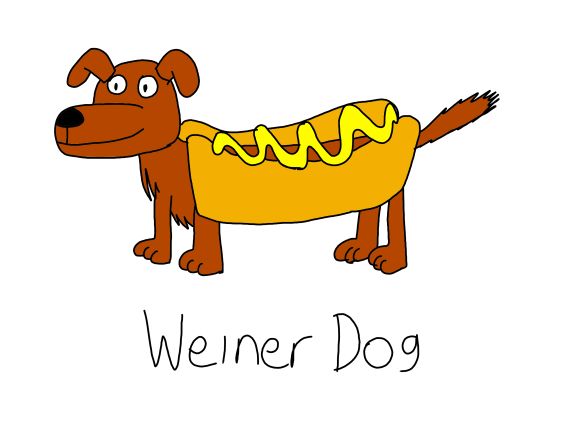 Weiner Dog - Samantha's art designs - Drawings & Illustration ...