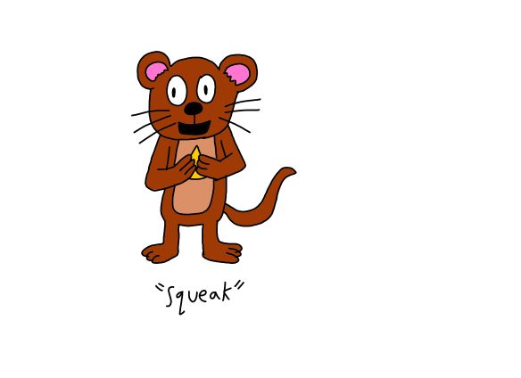 "Squeak!" Mouse - Samantha's art designs - Drawings & Illustration ...