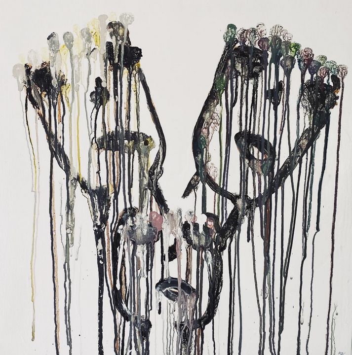 Light and dark - Alfie Sharp Art - Paintings & Prints, Abstract ...