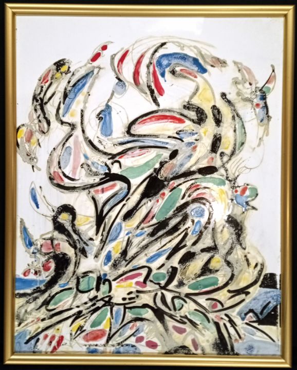 IN FLIGHT II. - SUNDBERG - REGELMAN - Paintings & Prints, Abstract ...