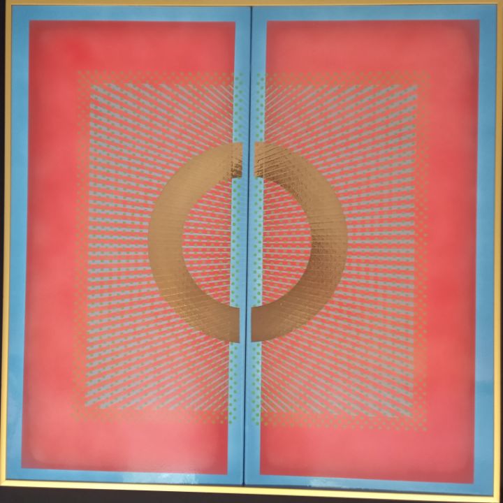 GOLDEN HALO. - SUNDBERG - REGELMAN - Paintings & Prints, Abstract ...