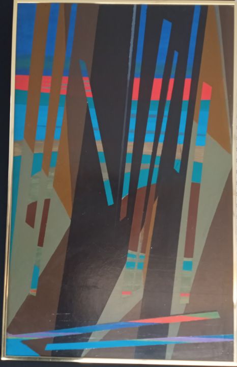 BLACK BRIDGE. - SUNDBERG - REGELMAN - Paintings & Prints, Abstract ...