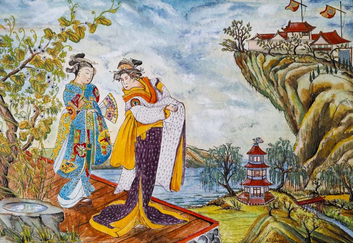 Allan Edwards - Drawings & Illustration, Paintings & Prints