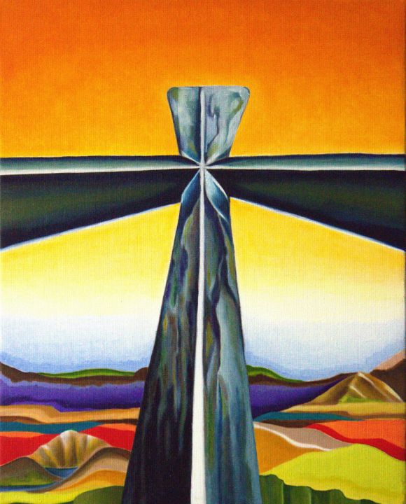Arizona Cross - JChadima - Paintings & Prints, Ethnic, Cultural ...