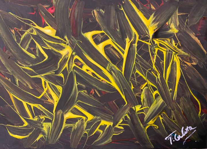 Electric Currents - Art Therapy Heals - Paintings & Prints, Abstract ...