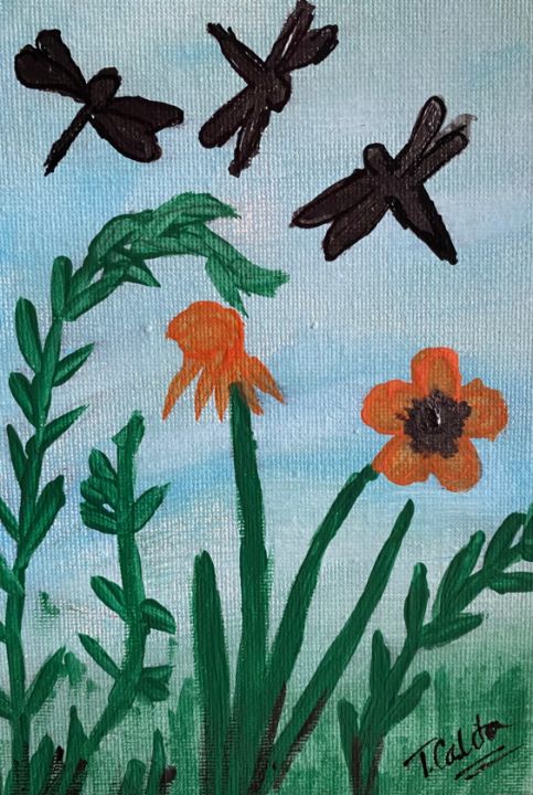 Spring - Art Therapy Heals - Paintings & Prints, Flowers, Plants ...