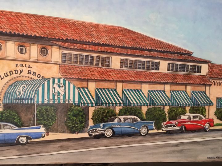 Lundy's of Sheepshead Bay, New York - Howard Newman - Paintings ...