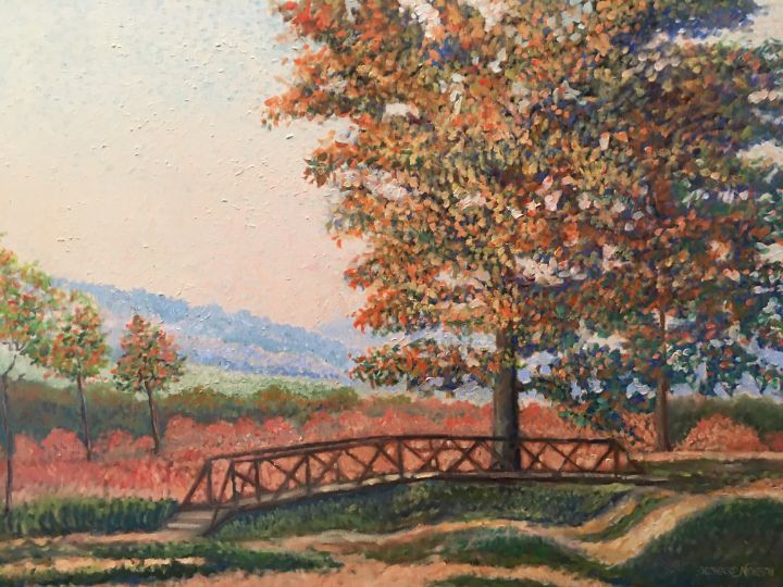 Autumn In The Country - Howard Newman - Paintings & Prints, Landscapes ...