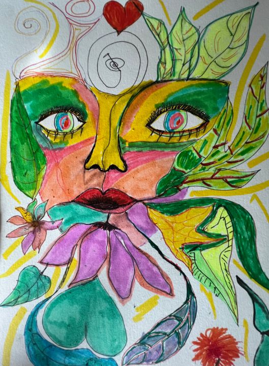 Spirit of a colorful soul - Franciline‘s Soulart Gallery - Paintings ...