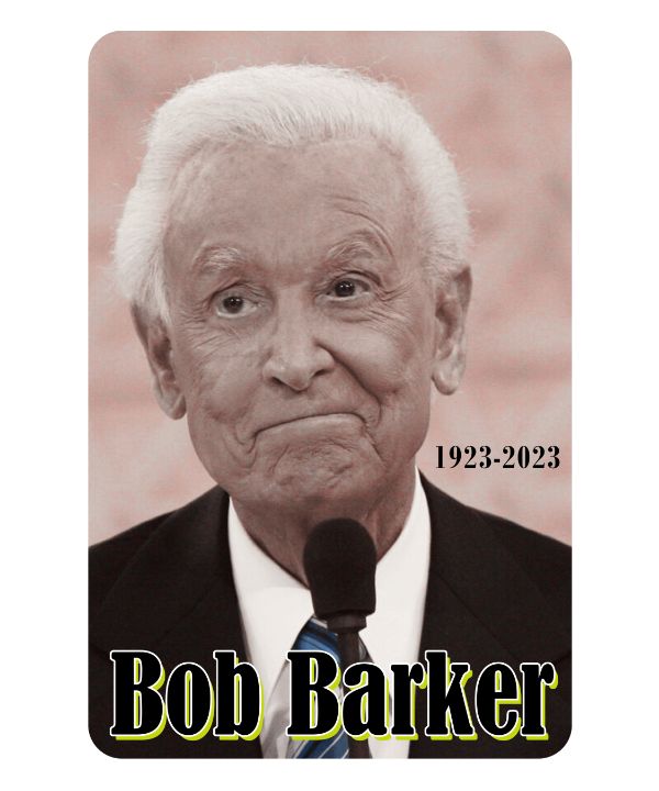 Bob Barker RIP 1923-2023 - shoopshirt - Digital Art, People & Figures, Portraits, Male - ArtPal