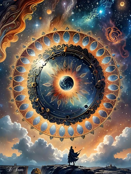 The Wheel of Eternal Dawn - Digital Art - Drawings & Illustration ...