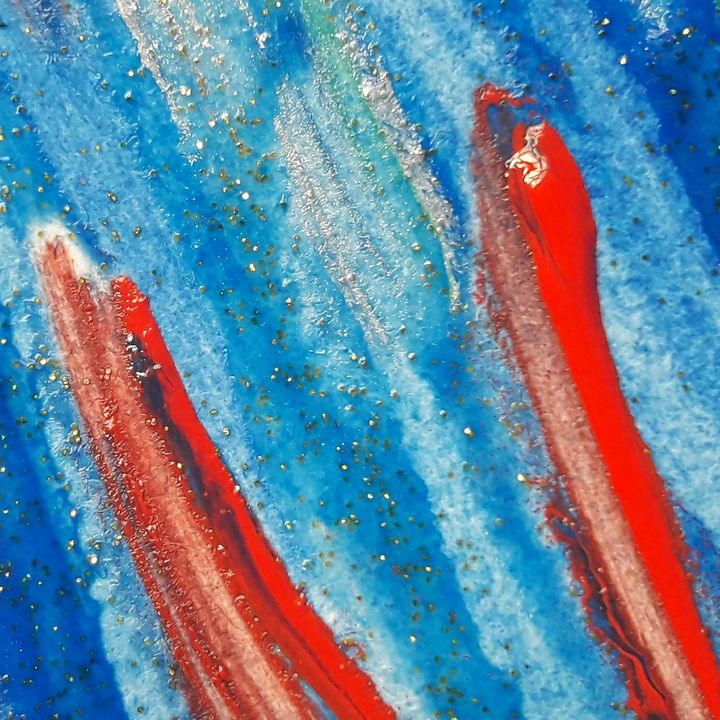 Blue fairy - Freedom of style - Paintings & Prints, Abstract, Color ...