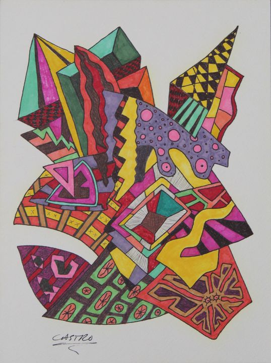 Untitled - Castro's Art - Drawings & Illustration, Abstract, Irregular ...