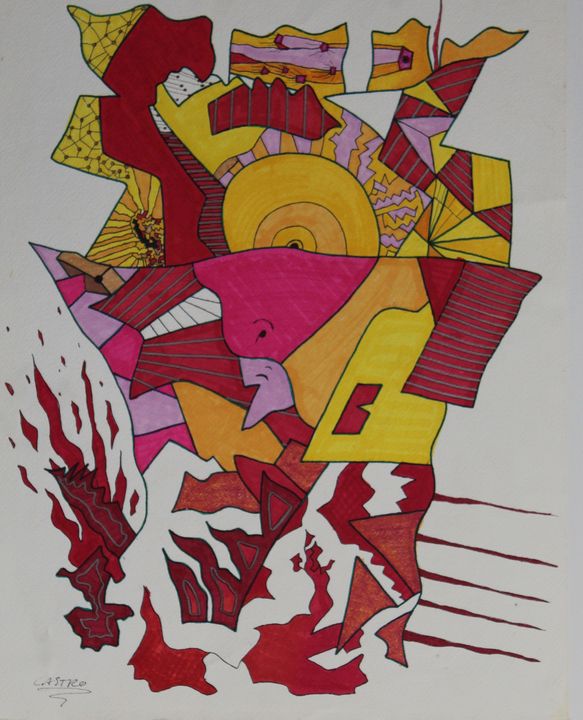 Untitled - Castro's Art - Drawings & Illustration, Abstract, Irregular ...