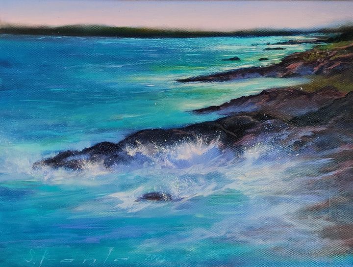 Seashore - Svetlana Ranta - Paintings & Prints, Landscapes & Nature ...
