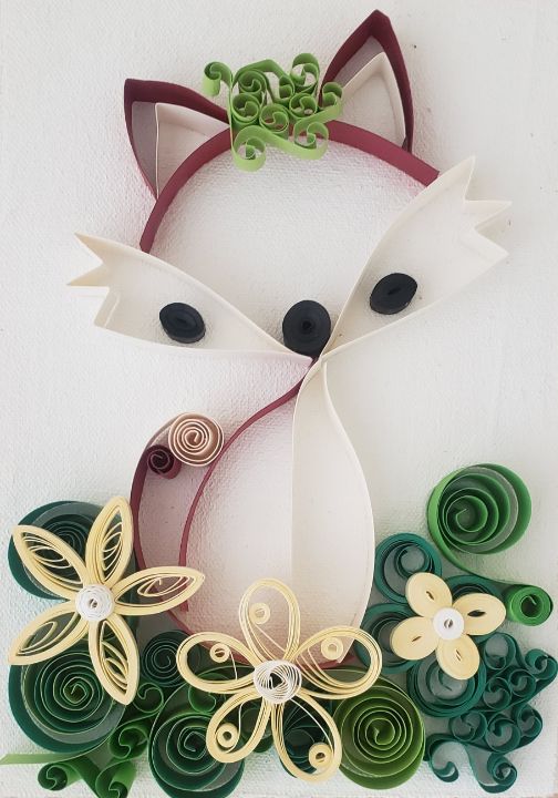 Baby fox - Alison Armour - Crafts & Other Art, Other Crafts & Art - ArtPal