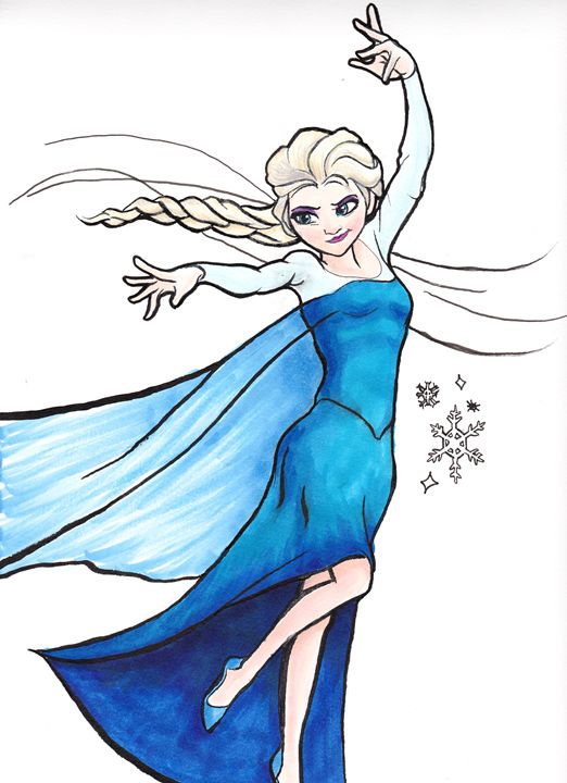The Snow Queen - Noah Kohl - Drawings & Illustration, Childrens Art ...