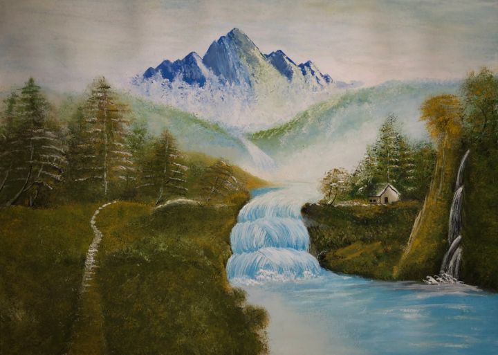 Silent forest - 퐒퐑 - Drawings & Illustration, Landscapes & Nature ...