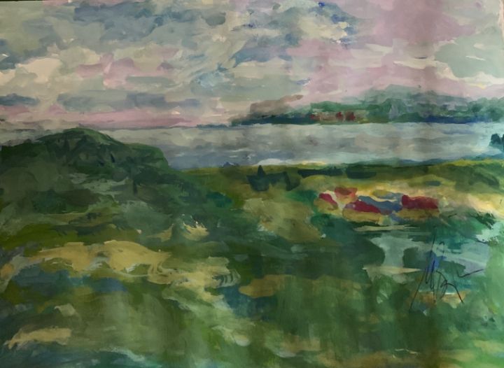 Morning Marine Layer - Michelle Boyle Art - Paintings & Prints ...