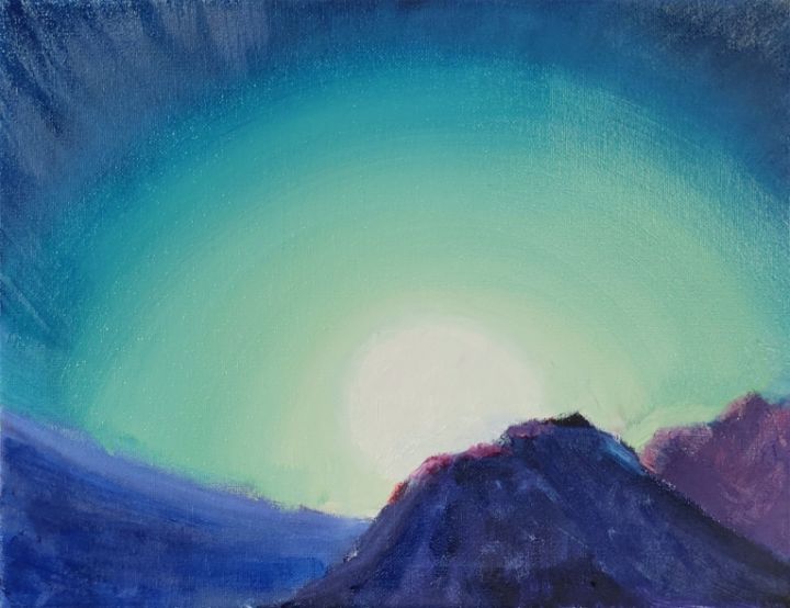 Strange Sunset - Justin Lord - Paintings & Prints, Landscapes & Nature ...