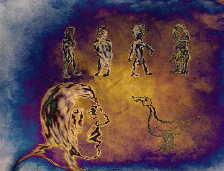 Haunted by the goose of death - Charles Turner - Digital Art & AI ...