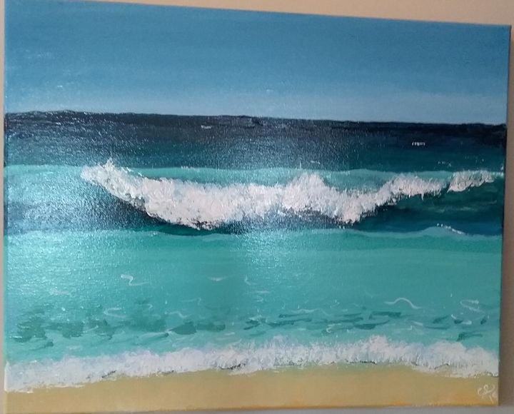 Lovely ocean - Cindy's Treasures - Paintings & Prints, Landscapes ...