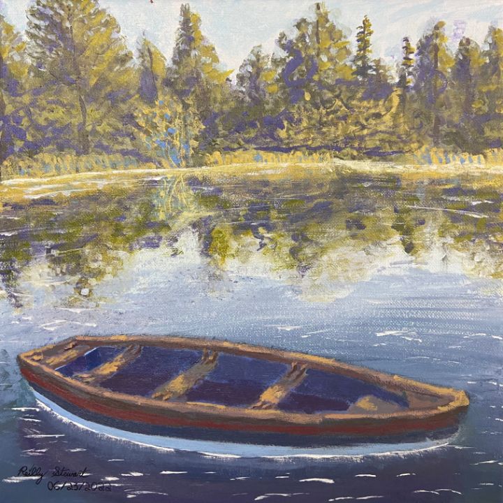 Reflections - Stew.Art - Paintings & Prints, Landscapes & Nature, Lakes ...