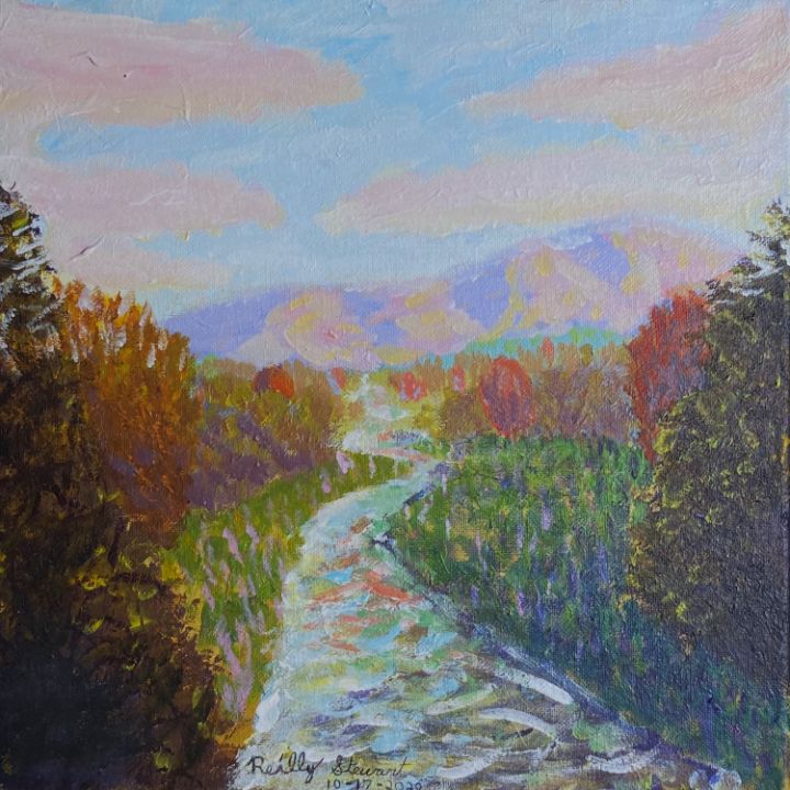 La Baiser Du Soleil - Stew.Art - Paintings & Prints, Landscapes ...