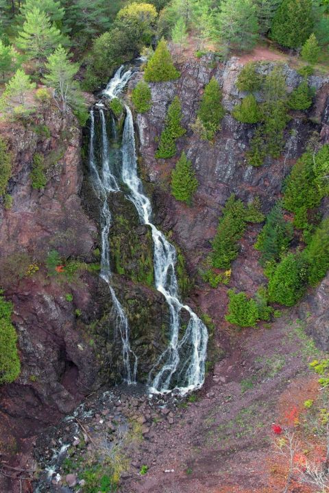 Douglass Houghton Falls Michigan - Michigan Waterfalls - Photography ...