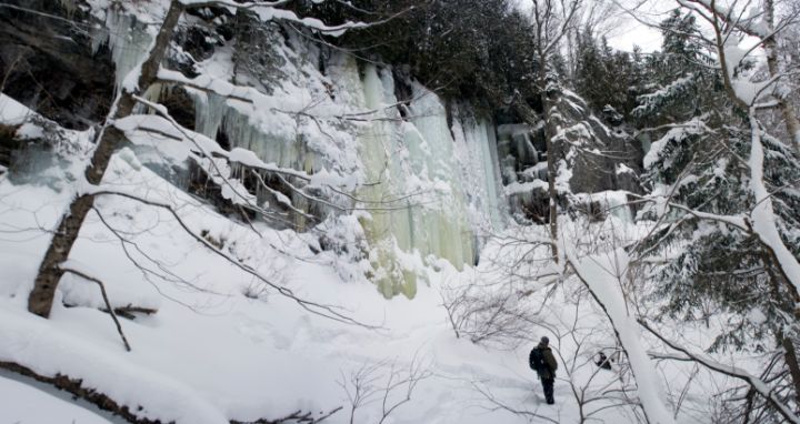 Ice Falls Northern Ontario Canada - Michigan Waterfalls - Photography ...