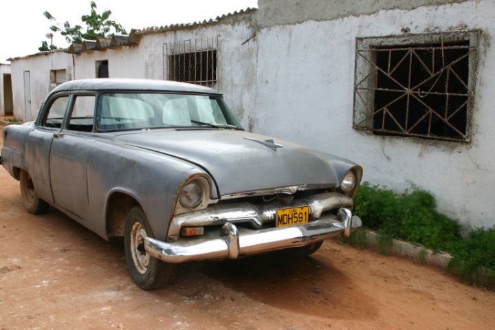 Classic Car in Cuba - Grey - Michigan Waterfalls - Photography, Places ...