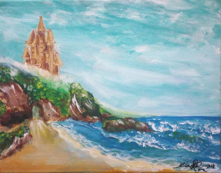 Shore View - Scapes by Cia - Paintings & Prints, Landscapes & Nature ...