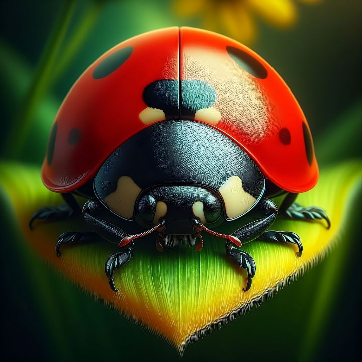ladybug 5 - NeuroGen - Digital Art, Animals, Birds, & Fish, Bugs ...