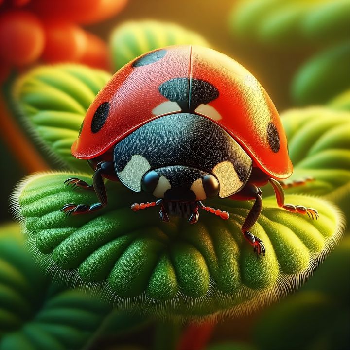 Ladybug 4 - NeuroGen - Digital Art & AI, Animals, Birds, & Fish, Bugs ...