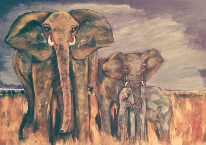 TAWENGWA MAGADA - Drawings & Illustration, Paintings & Prints