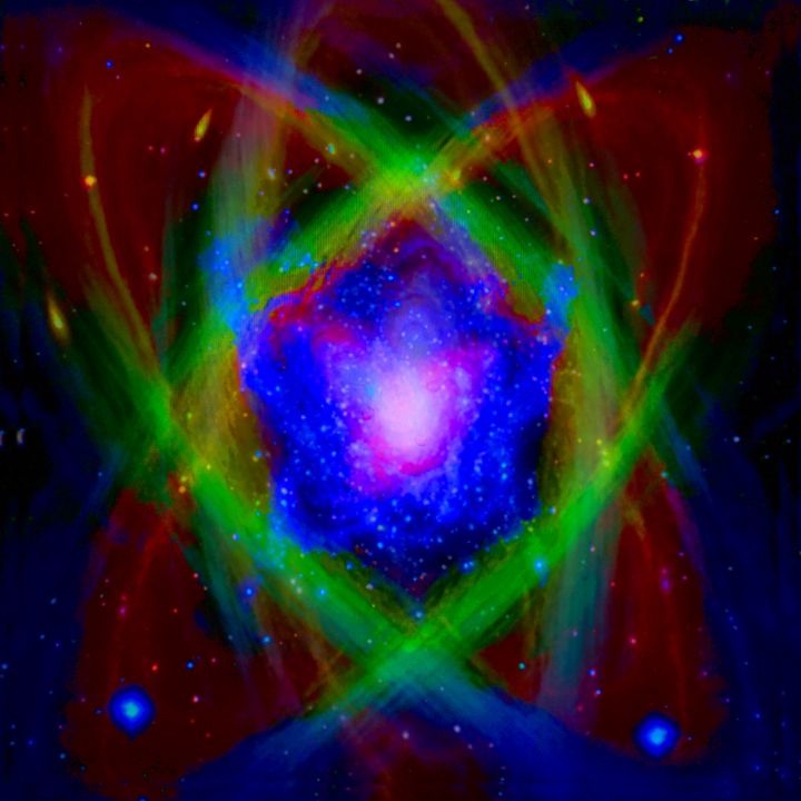 Abstract Image Of A Fictional Nebula - chrismercerimages - Digital Art ...