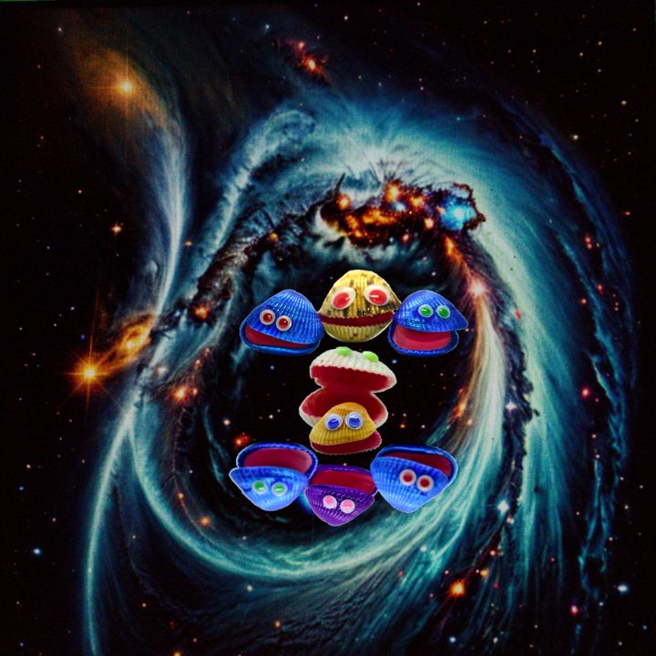 Clam Nebula Clams - chrismercerimages - Digital Art & AI, Abstract ...