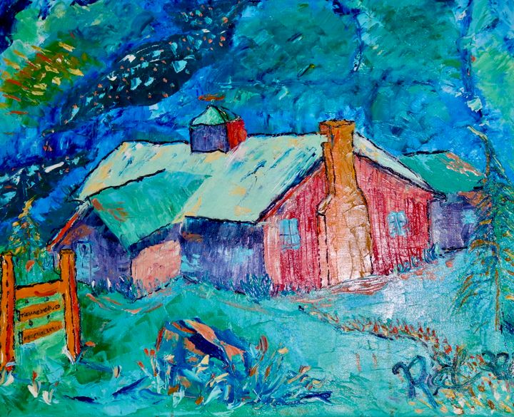 Thomas X Grasso Lodge - Richard J Grasso - Paintings & Prints ...