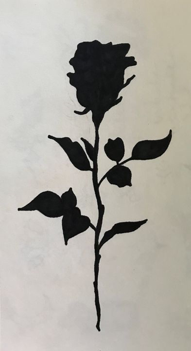 Rose - Ashton Rose Art - Drawings & Illustration, Flowers, Plants ...