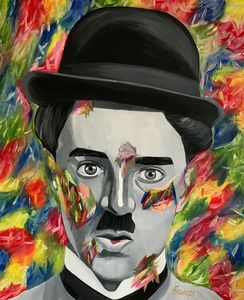 Charlie Chaplin - Frances - Paintings & Prints, Abstract, Figurative ...