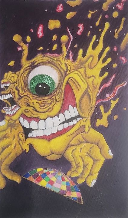 Cyclops' dome - Alison havnar - Paintings & Prints, Fantasy & Mythology ...