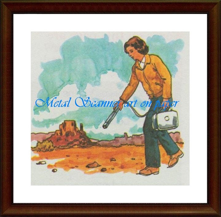 Metal Scanner - Matrix Collection - Paintings & Prints, People ...