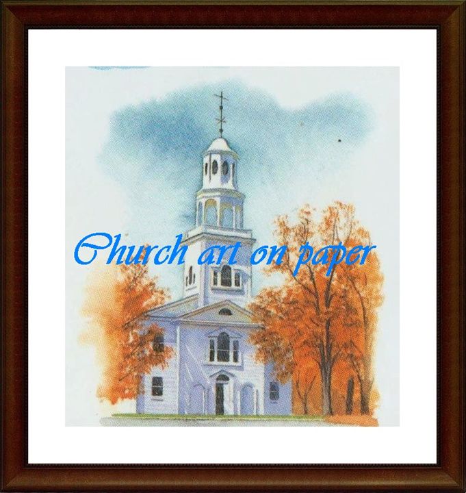 Church - Matrix Collection - Paintings & Prints, Buildings ...